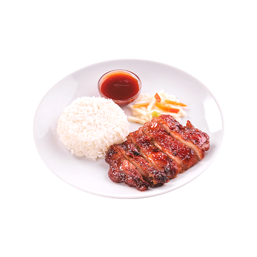 Boneless Chicken BBQ with Java Rice
