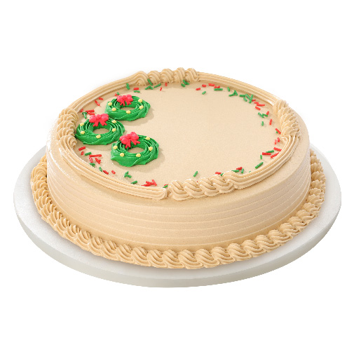 Classic Mocha Holiday Wreath 9rd