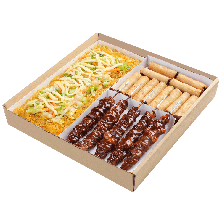 Set A - Sotanghon, Pork BBQ, Lumpiang Shanghai